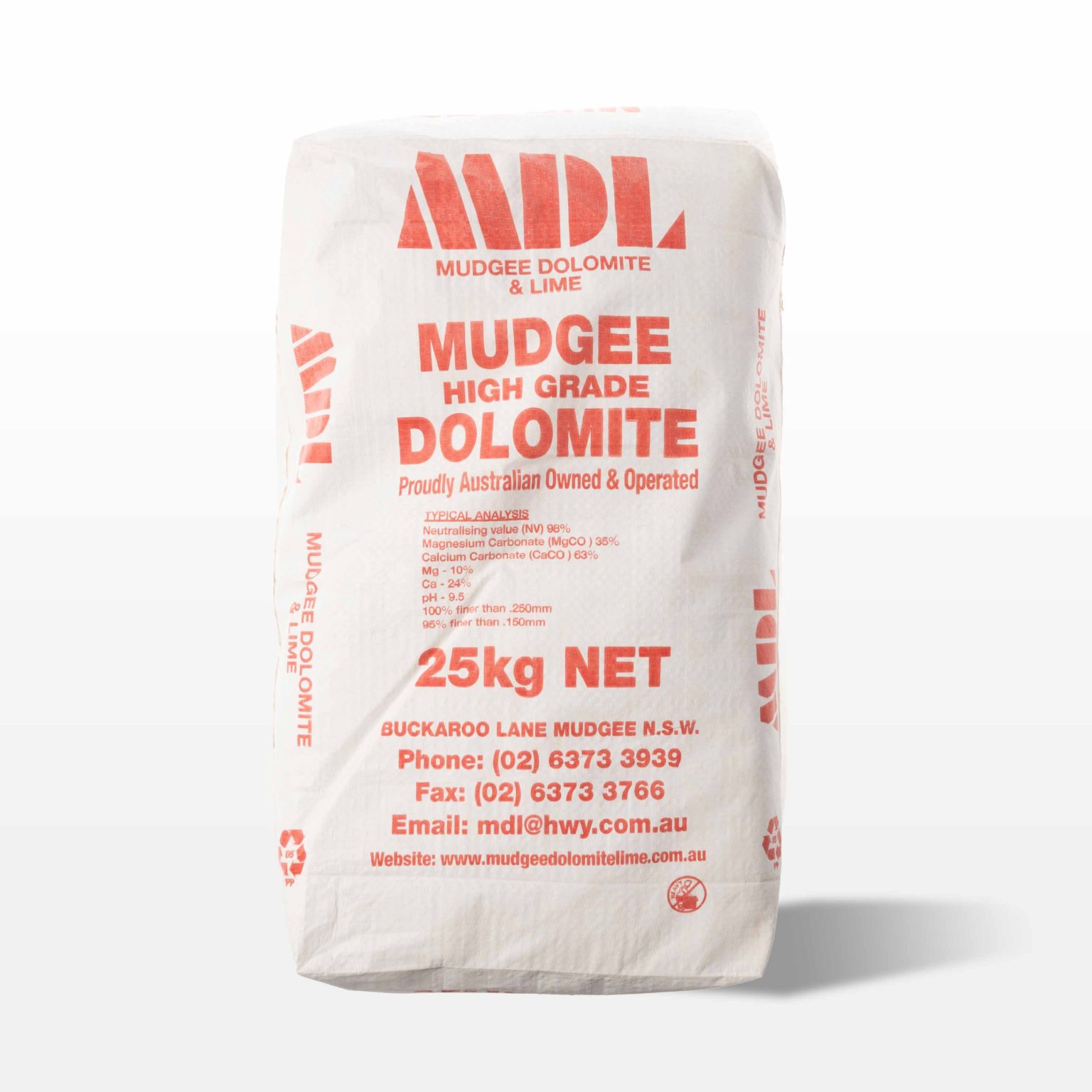 MDL – Mudgee Dolomite & Lime
